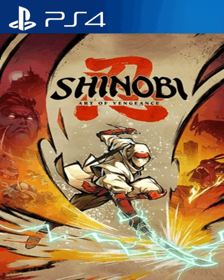 SHINOBI Art of Vengeance PS4 PSN Mídia Digital - Mudishop